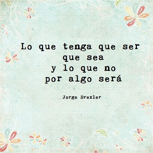 Lo que tenga que ser será - TnRelaciones - La vida misma